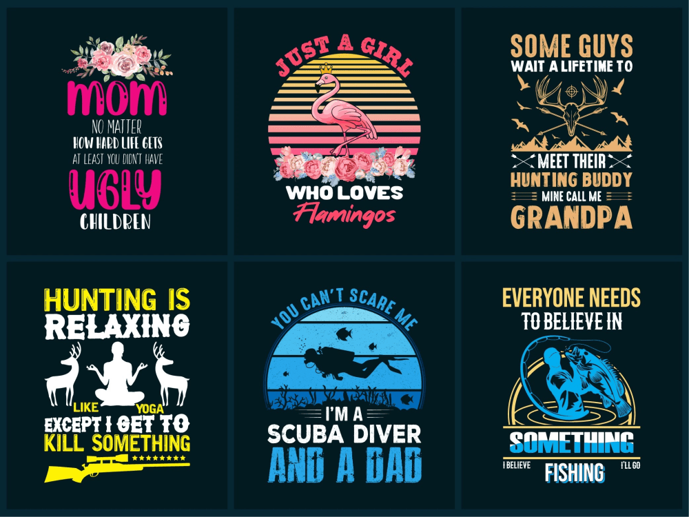 10 awesome merch by amazon T-shirt designs | Upwork