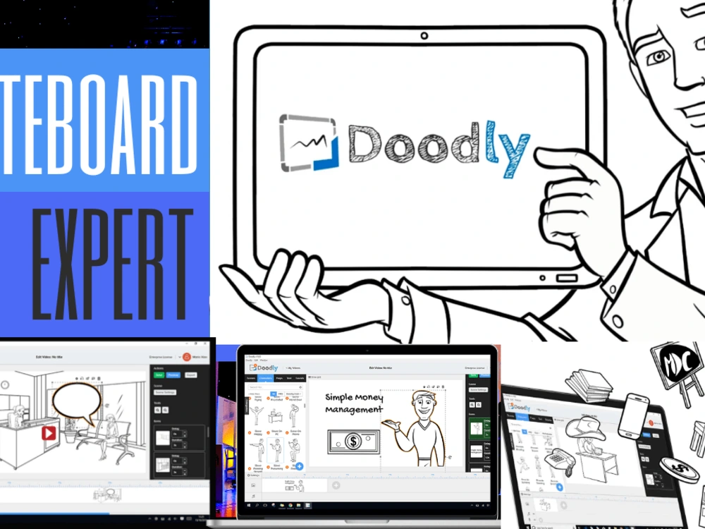 A first class quality doodly video animation | Upwork
