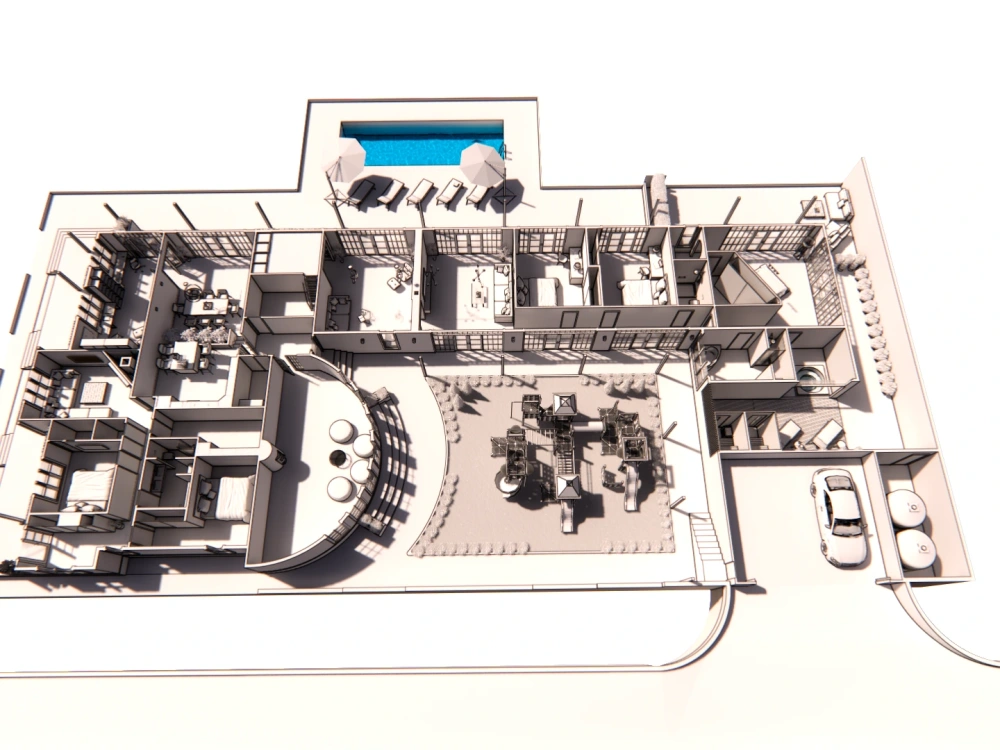 A detailed 3D model of your building | Upwork