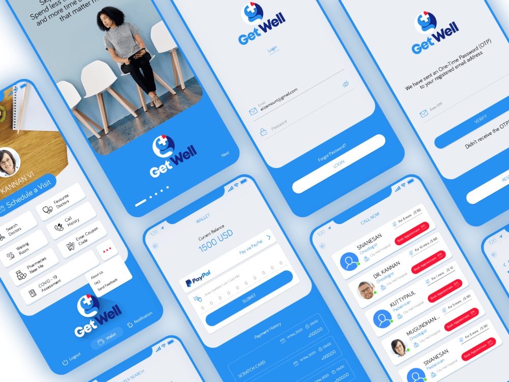 Interactive mobile app UI/UX Android & iPhone | Upwork