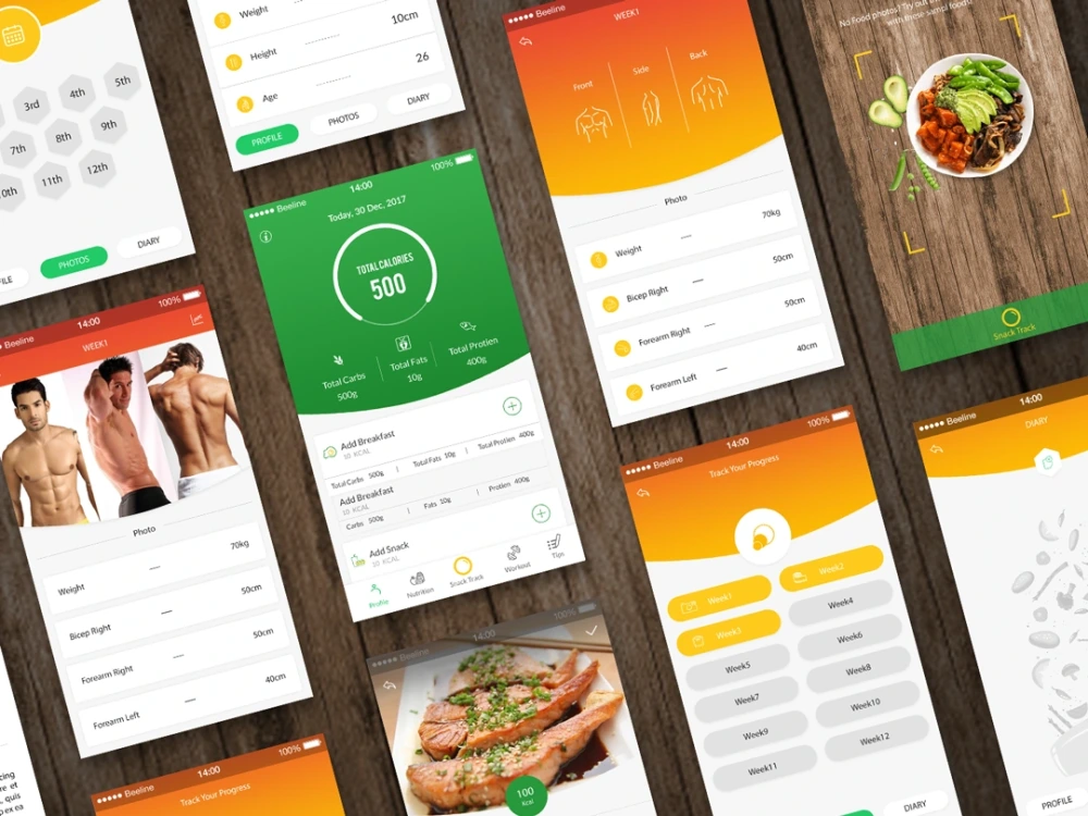 Interactive mobile app UI/UX Android & iPhone | Upwork
