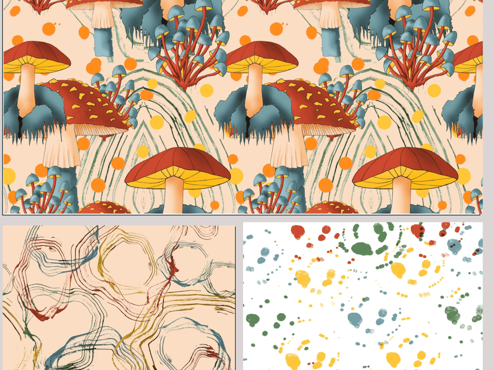 A trend-driven and unique surface pattern design collection | Upwork