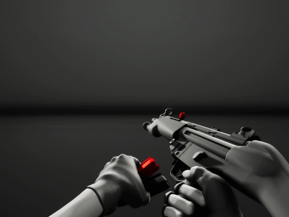 First person view weapon animations based on your request | Upwork