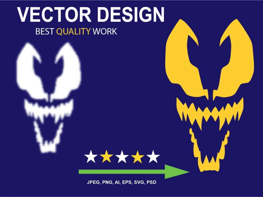 Raster to vector, recreate or redesign your logo | Upwork