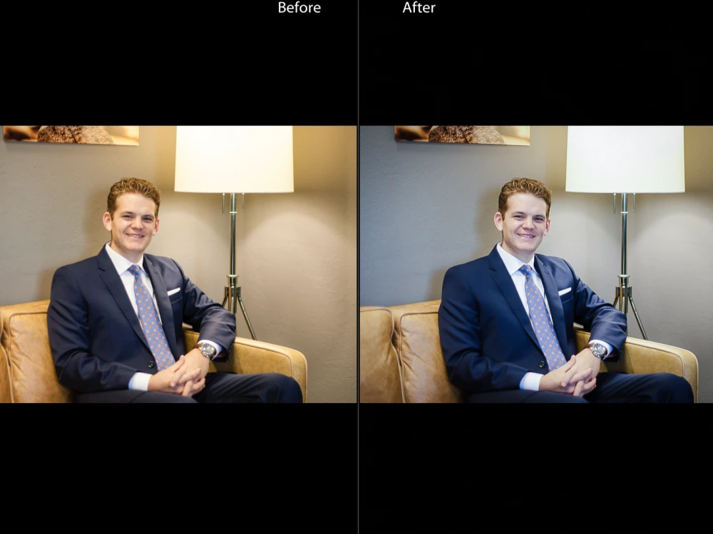 A professionally edited photo | Upwork