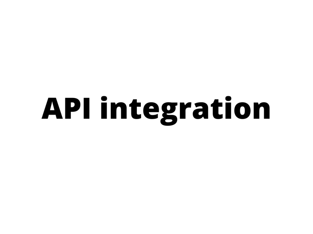API integration and develop for JSON / XML data | Upwork