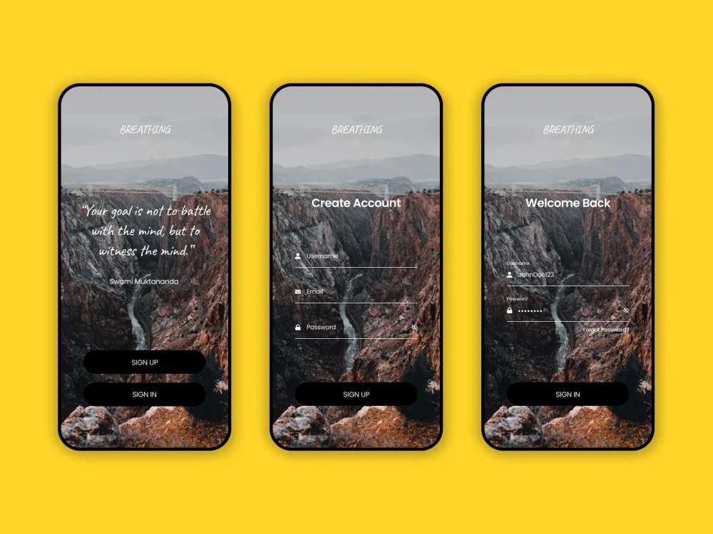 A modern looking mobile app UI design in Figma | Upwork