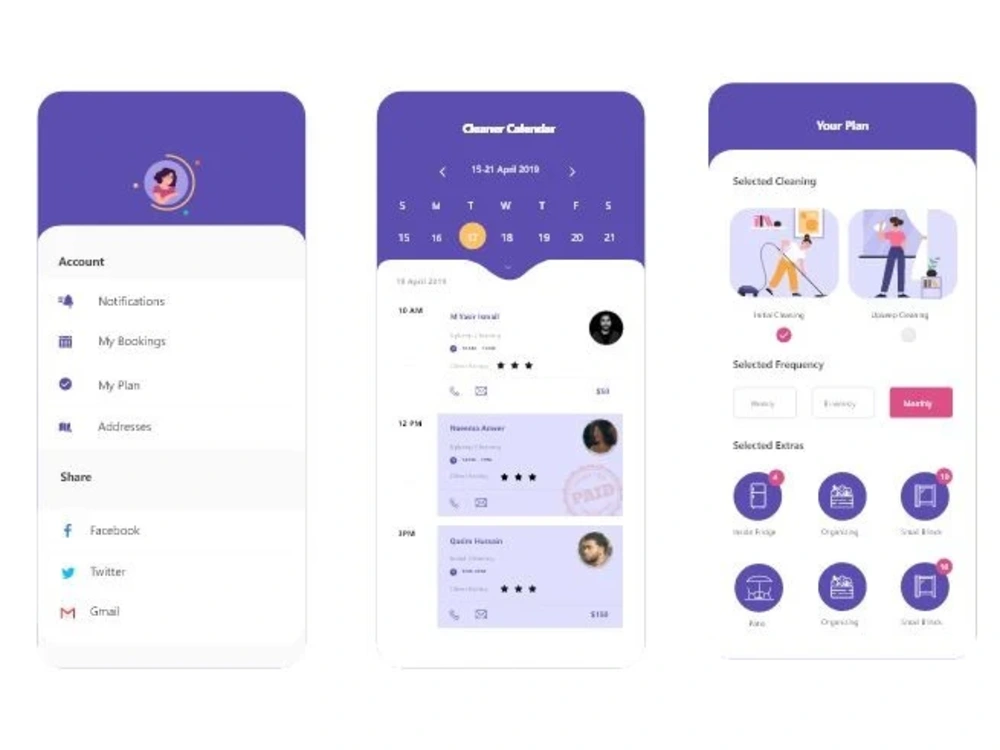 Ui UX design of web and application | Upwork