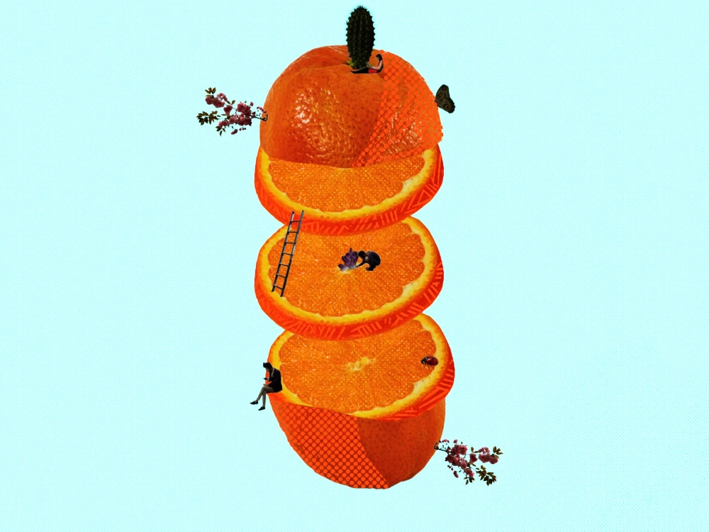 An amazing digital collage for your next postcard. | Upwork