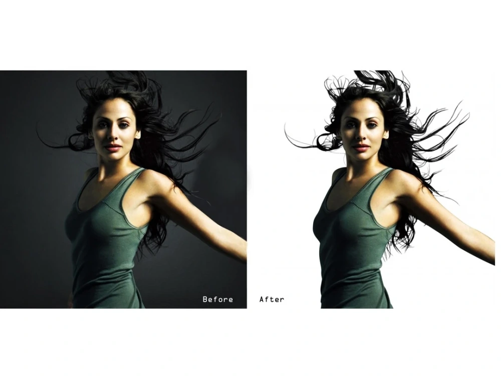 Photoshop editing background removal, clothing photo | Upwork