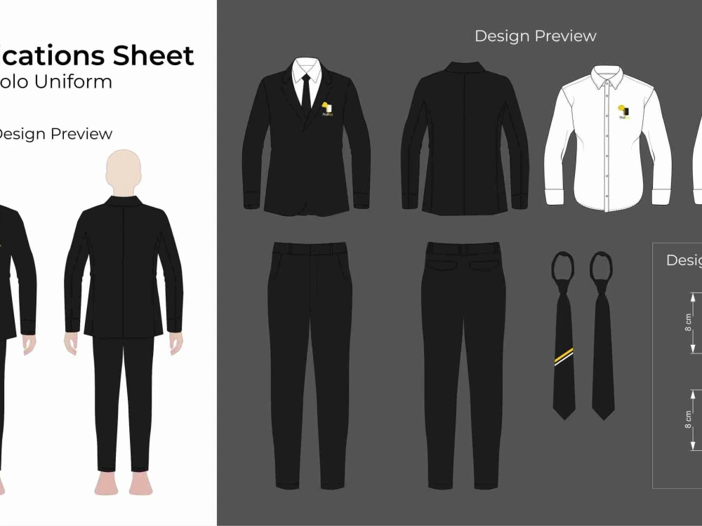 All uniform office clothes design | Upwork