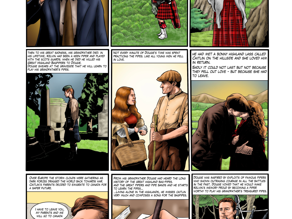 Awesome comic book page illustration based on your scripts | Upwork
