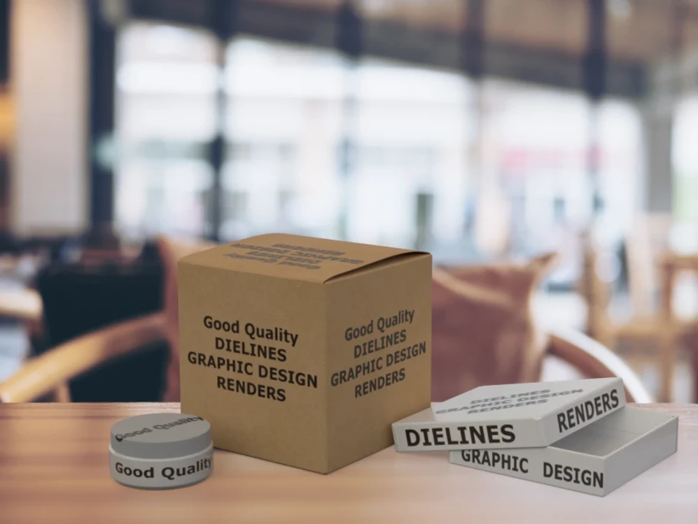 Product packaging box dieline | Upwork