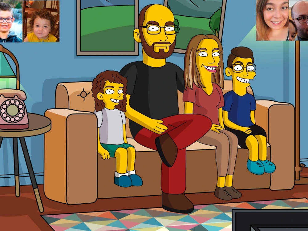 Your picture into simpsons cartoon style | Upwork