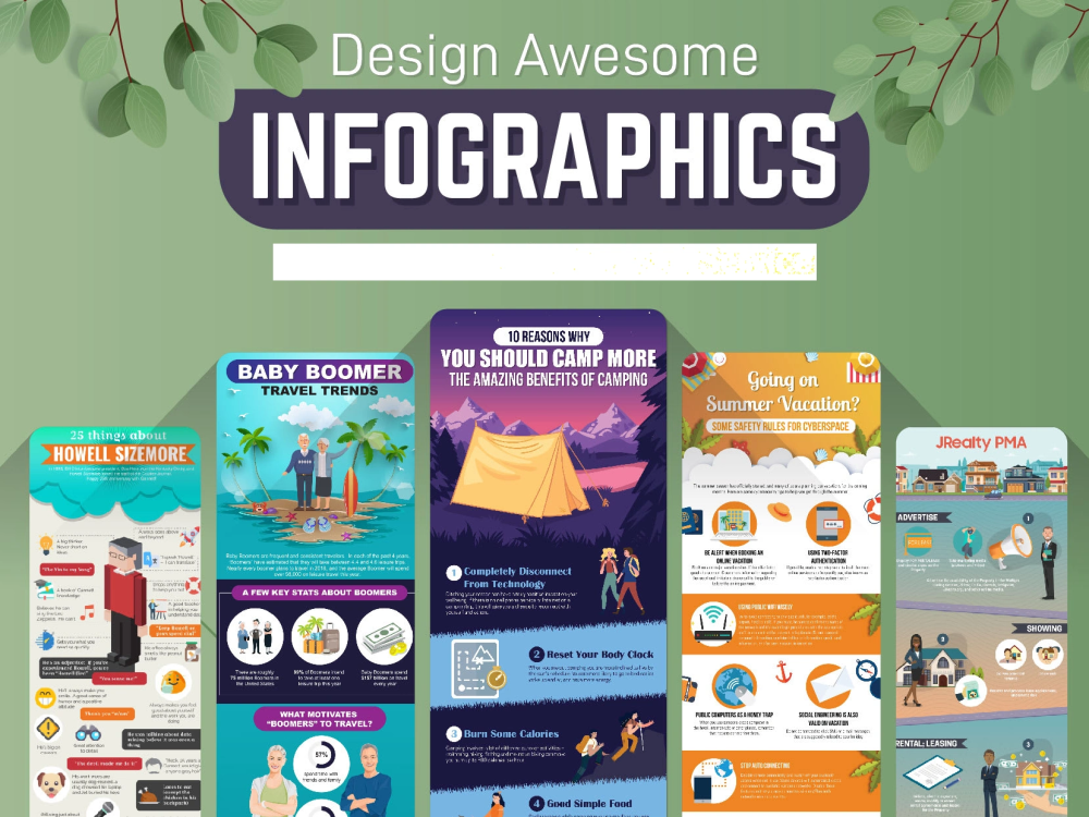 A professional unique infographics | Upwork