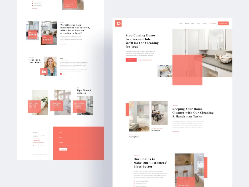 Creative website and UI/UX designs in Figma | Upwork