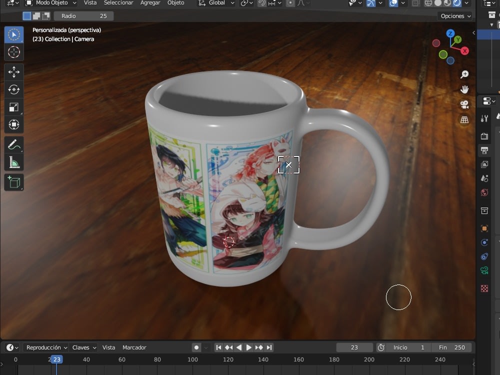A realistic and professional 3D rendering design for your cup. | Upwork