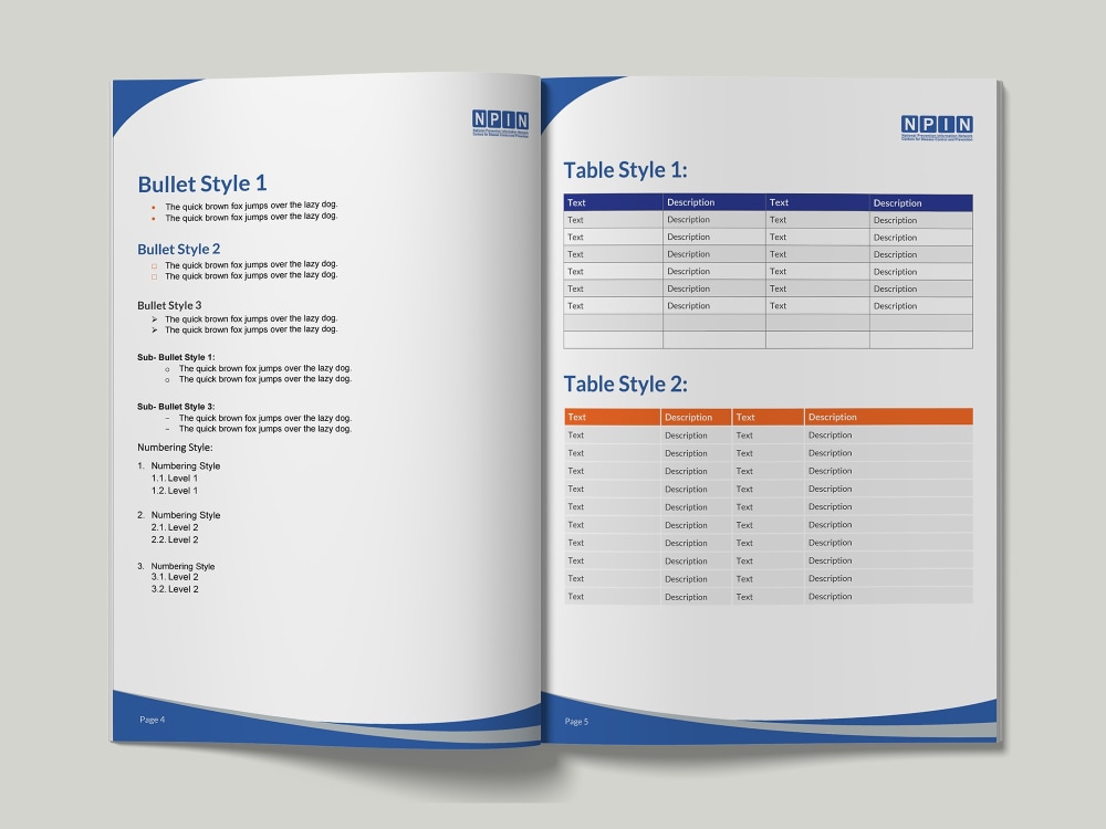 Microsoft word template design or ms word document formatting, cover ...