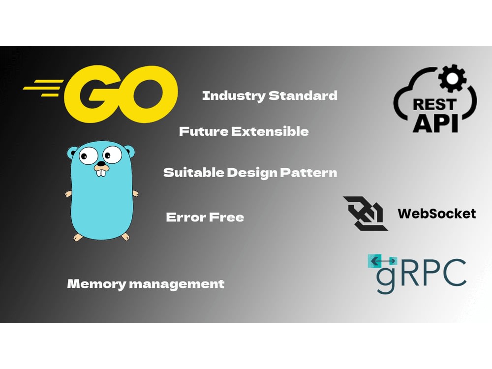 Backend Development With Golang Rest Websocket Graphql Grpc With Any Db Upwork