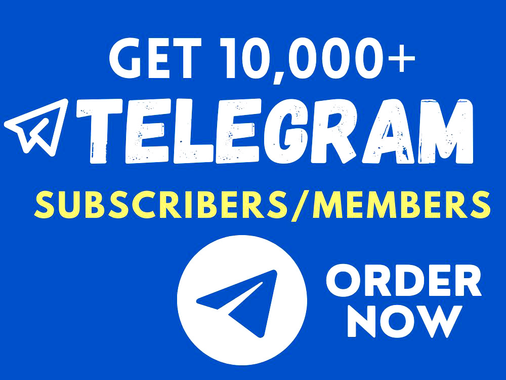 10,000 Telegram Members for your channel or group।Viral Telegram ...