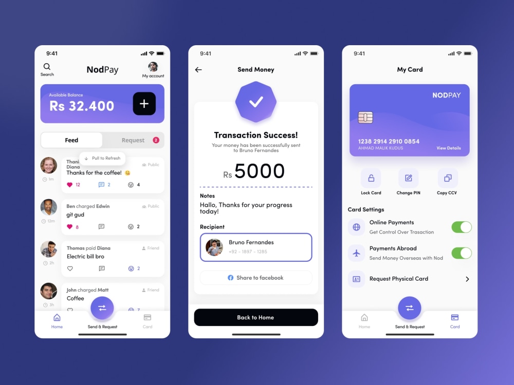 A custom Mobile App UI design concept | Upwork