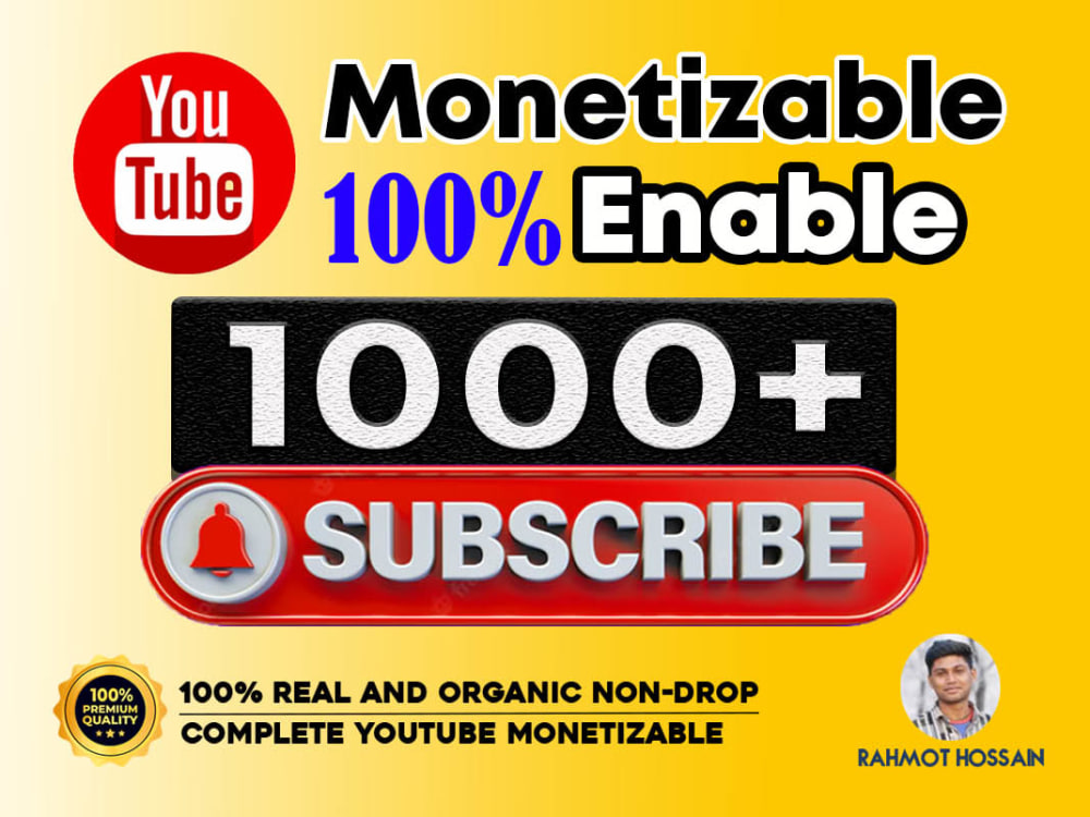 HQ 1K youtube subscribers, 5K youtube subscribers, 10K Youtube ...