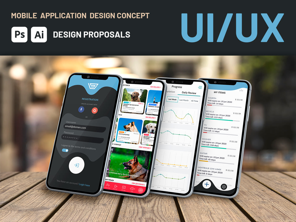 Professional Mobile App UI/UX Design | Upwork