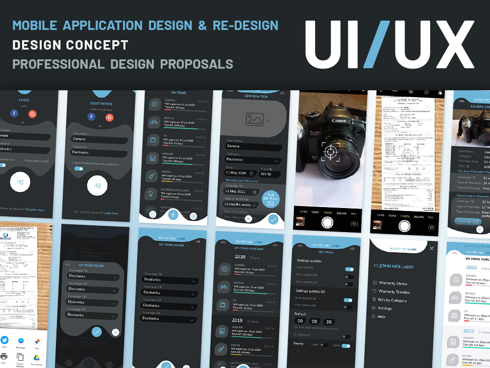 Professional Mobile App UI/UX Design | Upwork