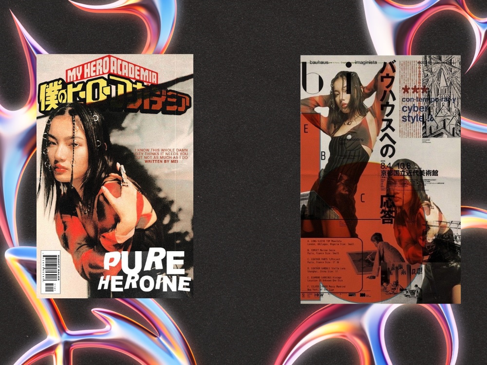 Will create a y2k,cyber,90s,acubi,vintage poster | Upwork