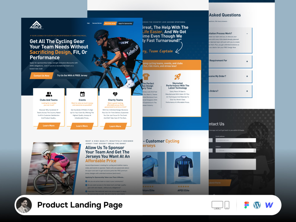 A Landing Page Design that skyrockets your conversion rate! | Upwork