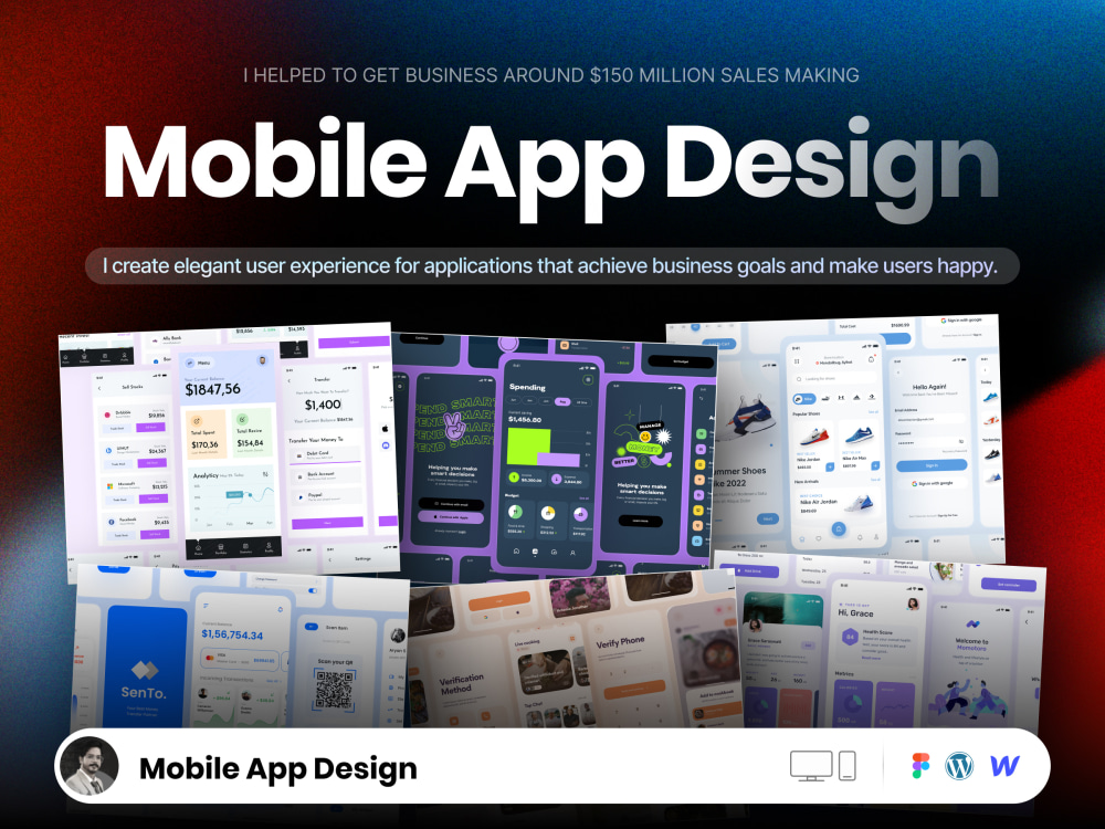 A showcase of Intuitive and Innovative App Designs! | Upwork