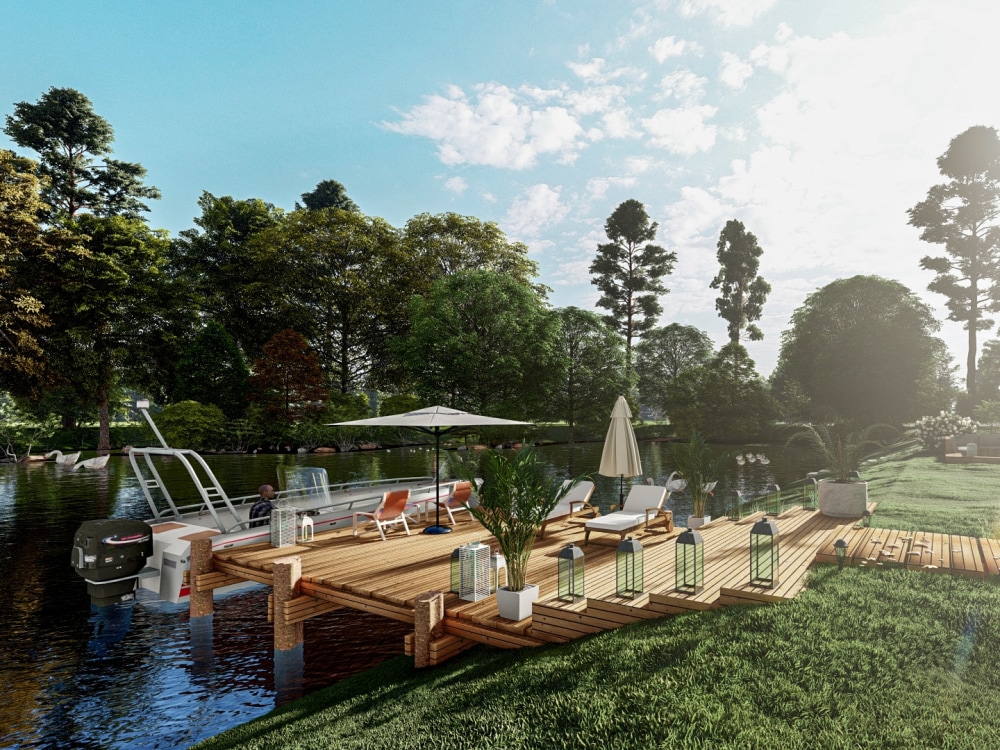 A 2D Architectural Drawings, BIM model of the building based on PDF ...