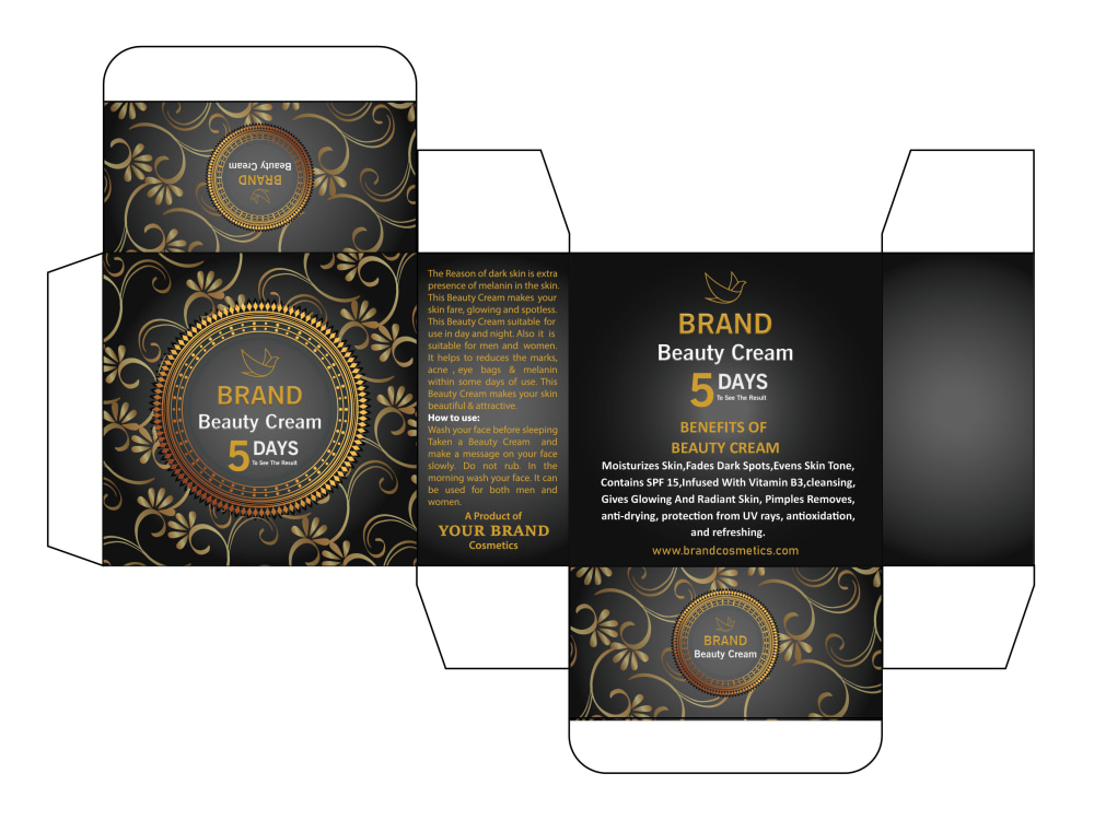 A Professional Packaging with Dieline Design | Upwork