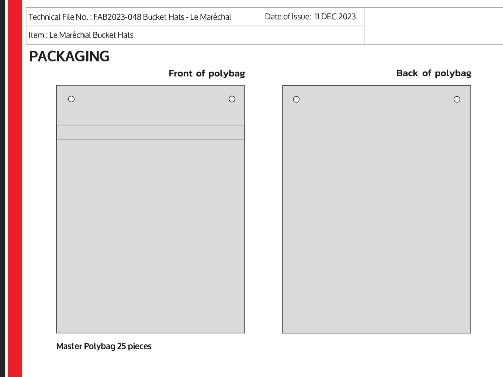 A professional hat tech pack design for your brand collection | Upwork
