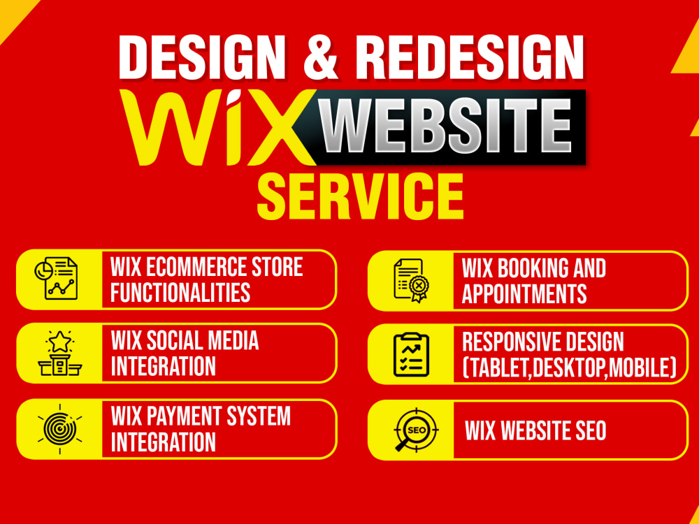 Do wix website design, wix website redesign or redesign wix website ...