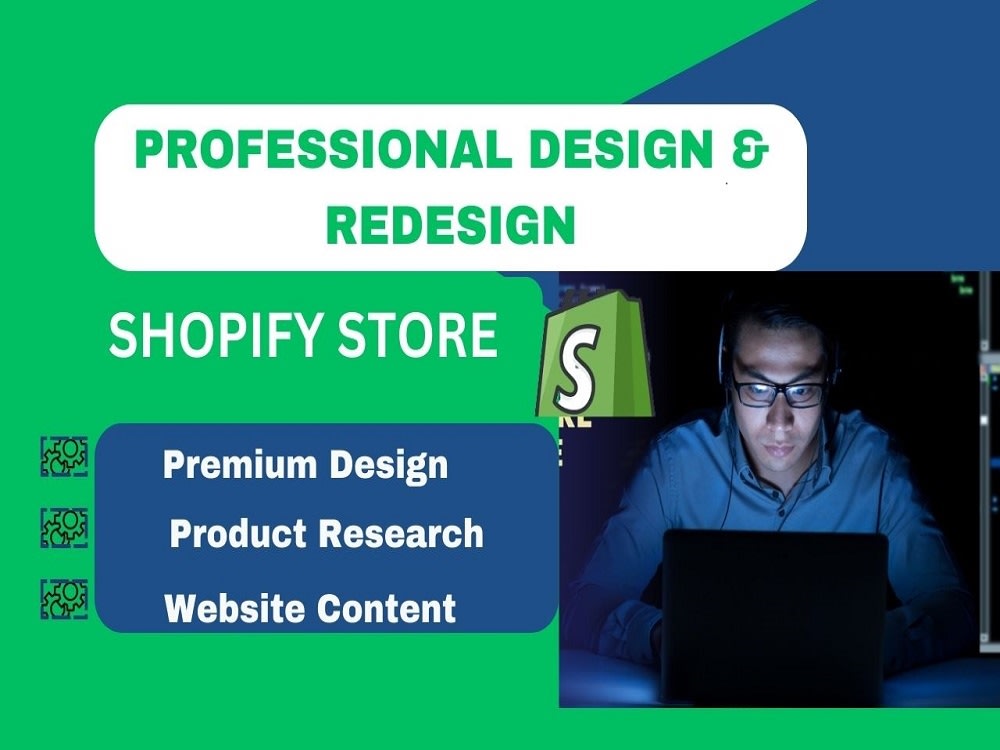 A professional shopify store design and redesign | Upwork