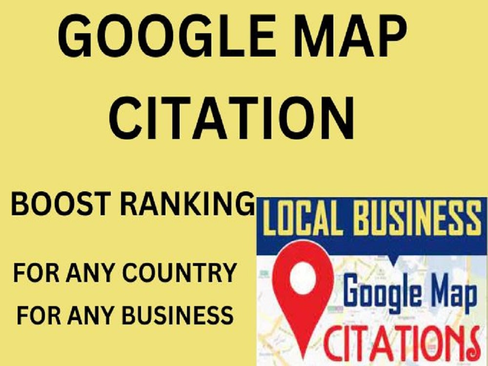 Google map location citation | Upwork