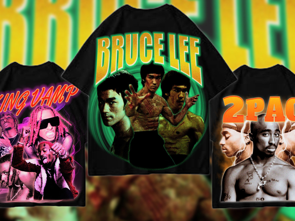 A crazy vintage old school 90s bootleg rap t shirt 12 hours | Upwork