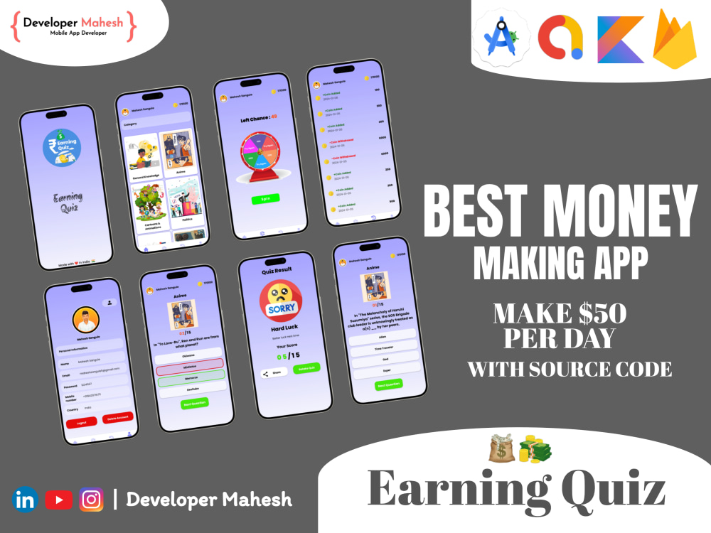 Android Native Mobile app with Experience Developer | Upwork