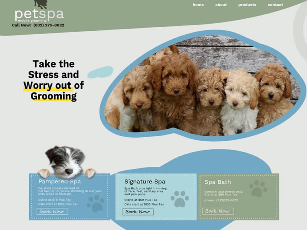 A custom PSD to WordPress Pet Site, Expert WordPress Developer | Upwork