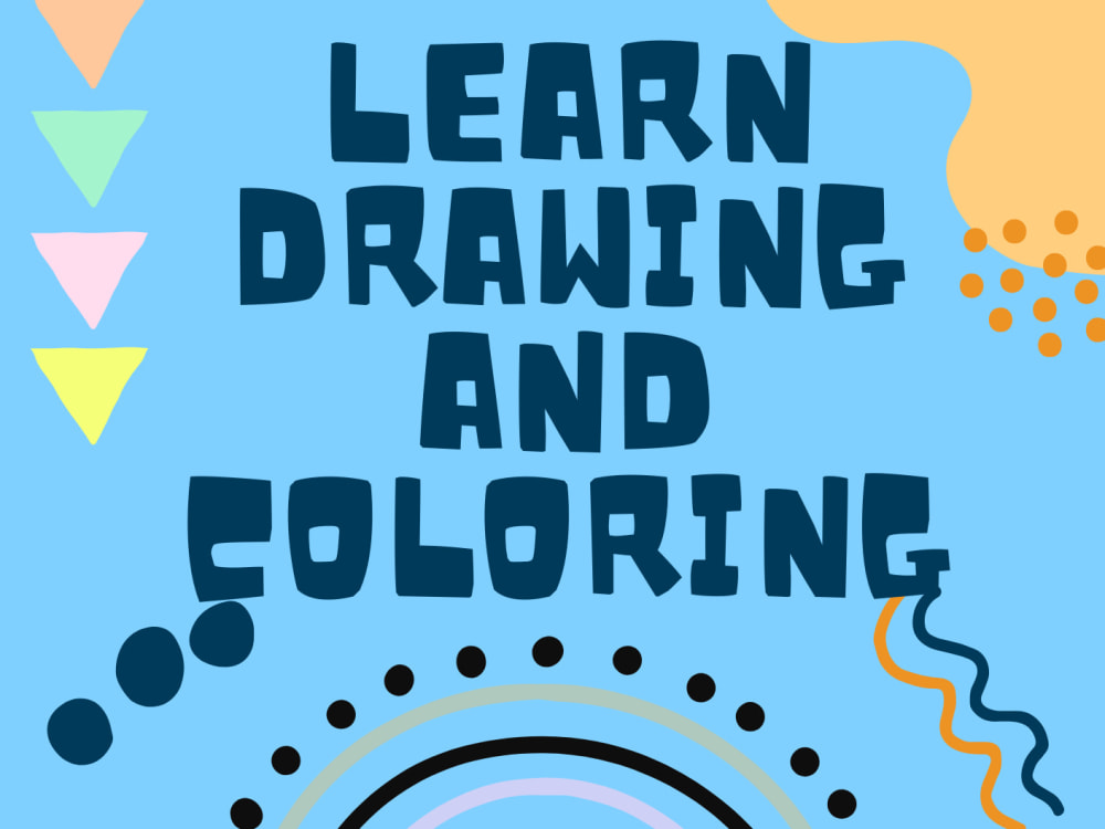Fun and creative coloring book , detailed and ready to print | Upwork