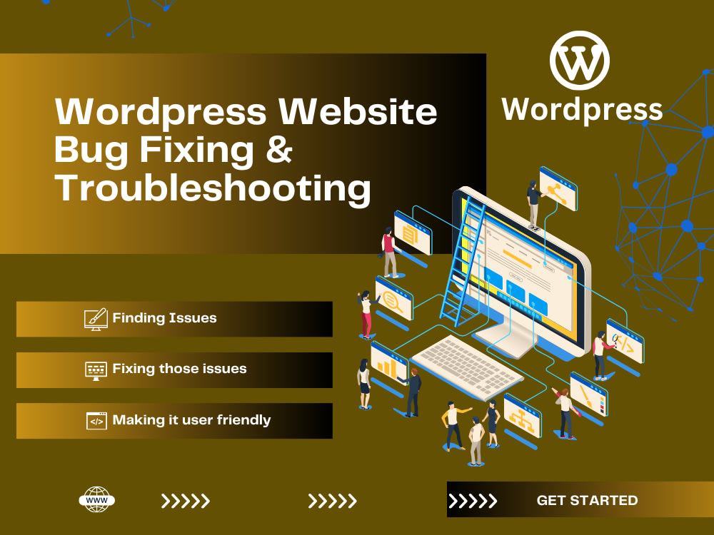 WordPress Bug Fixing, Troubleshooting and Error fixing & Issues | Upwork WordPress Bug Fixing, Troubleshooting and Error fixing & Issues | Upwork