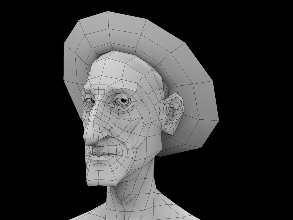 A stylized, painterly-looking 3D avatar. | Upwork