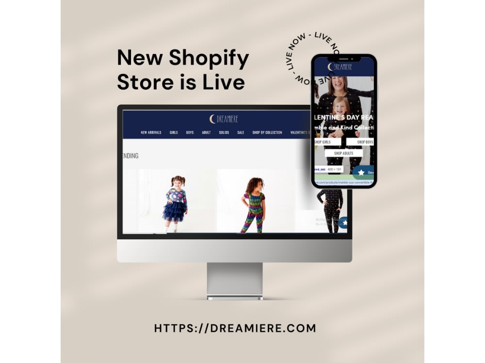 A responsive Shopify store or Shopify website | Upwork