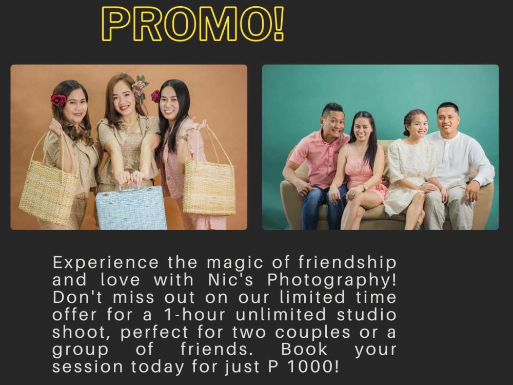 Awesome outcome and convenient graphic design for any events you want ...