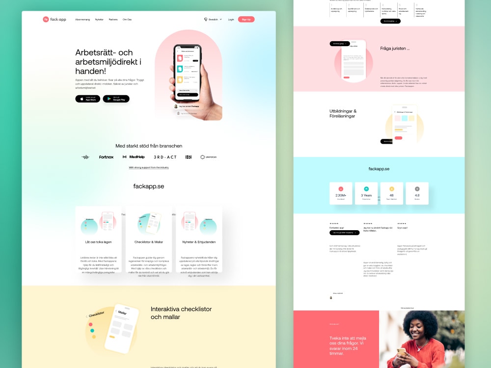 Landing Page UI/UX Design | Website Design | Upwork
