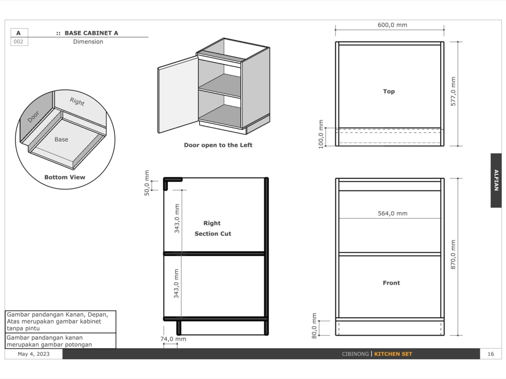 Technical Drawing Furniture Architectural Projects Australian Design