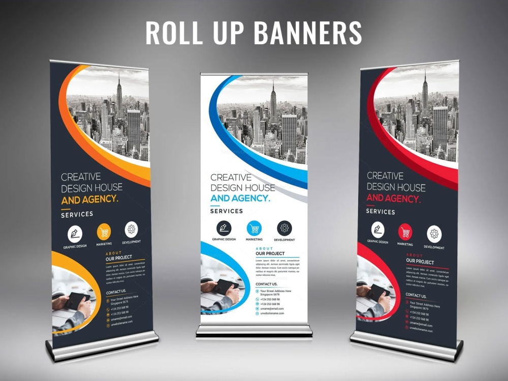 A impactful billboard, signage, roll-ups banner, or yard sign design ...