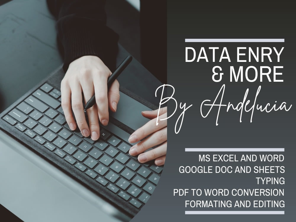 Professional and aesthetic data entry services | Upwork