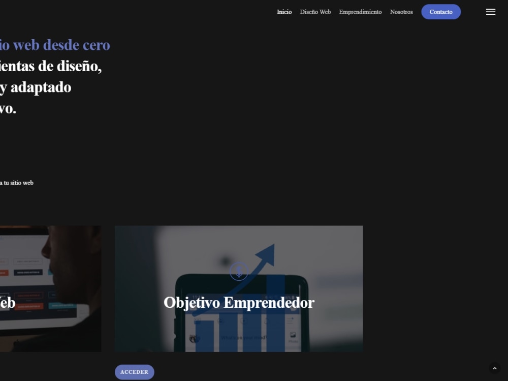 A website design with an original and 100% responsive style | Upwork